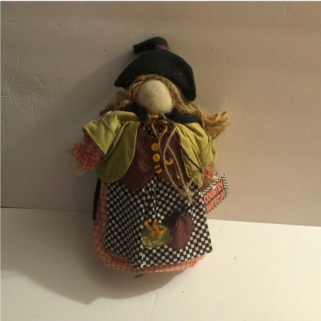 Country Witch Doll - Etsy