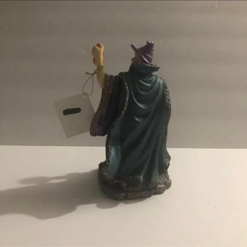 Medieval Legends Small Merlin Wizard Statue - Etsy