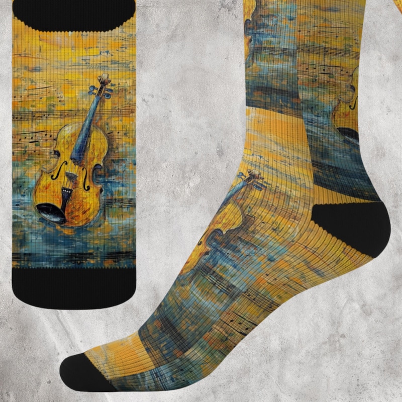 Music Socks - Etsy