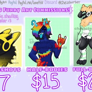 Furry Art Commissions! - Etsy