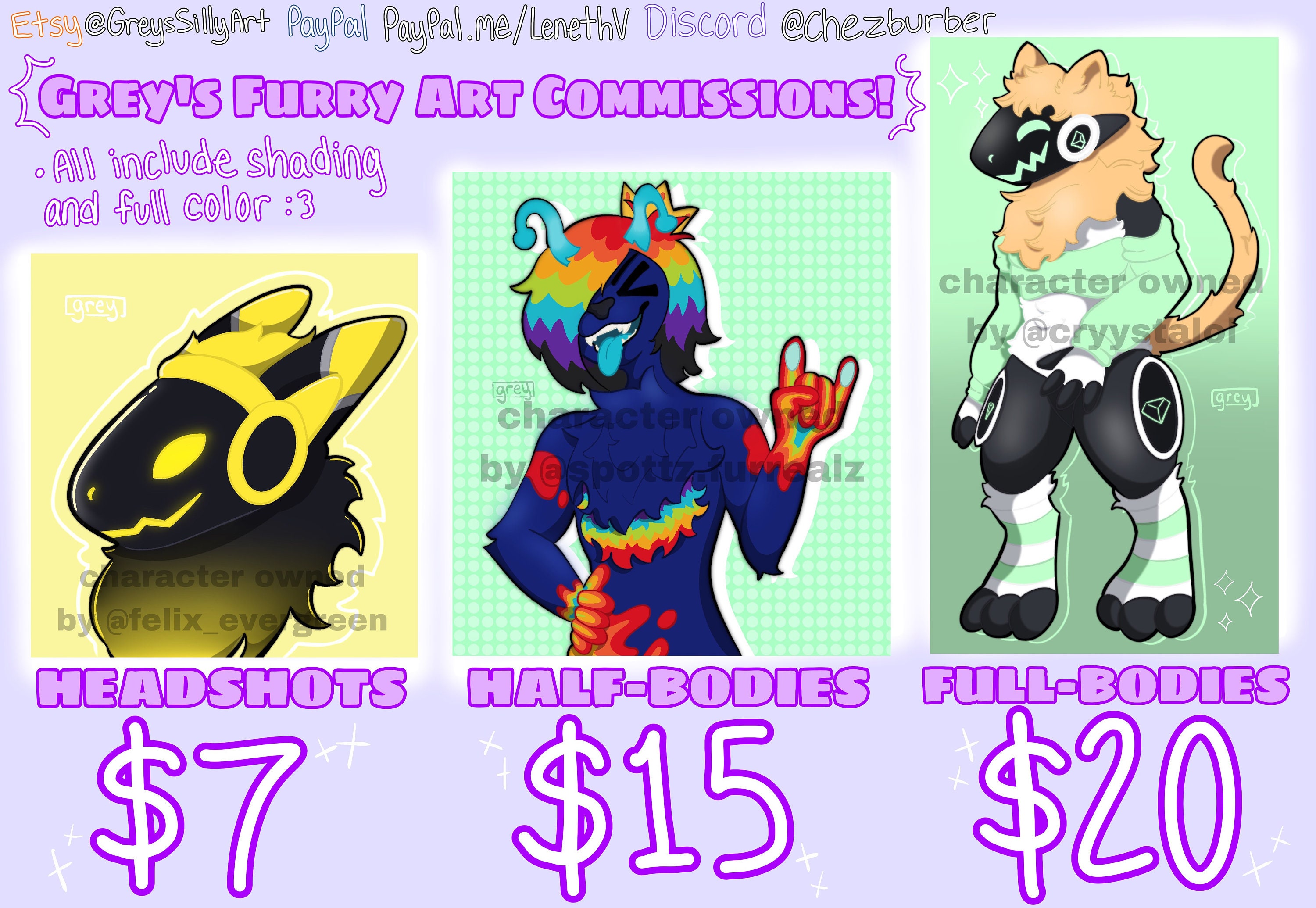 Furry Art Commissions! - Etsy