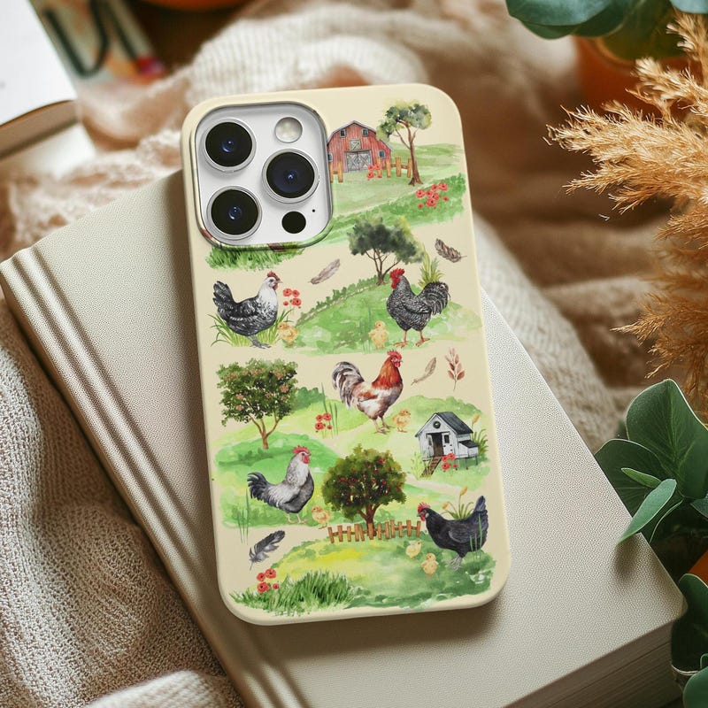 Chicken Phone Case - Etsy