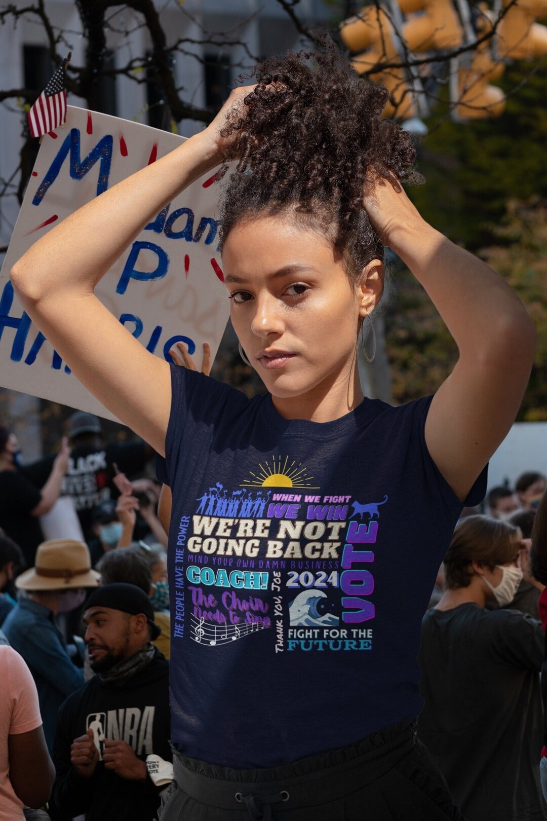 Favorite Campaign Slogans T-shirt Positive Vibes Only Gender-neutral ...