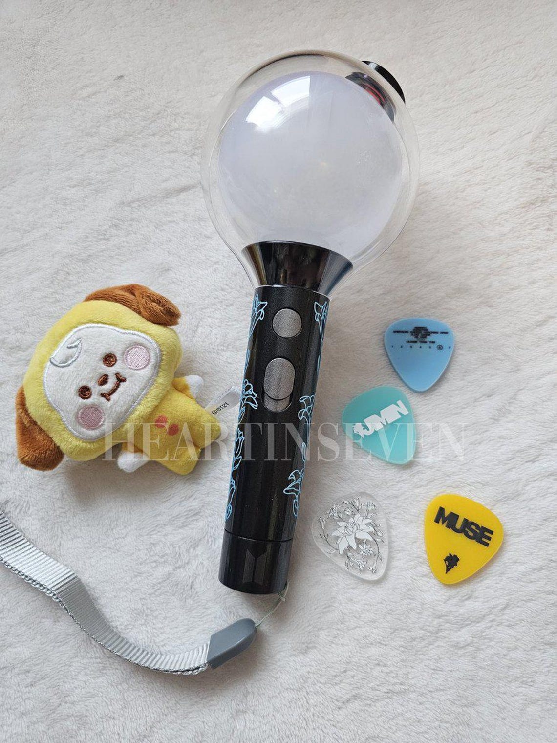 BTS Jimin MUSE Smeraldo Flower Army Bomb Decals - Etsy