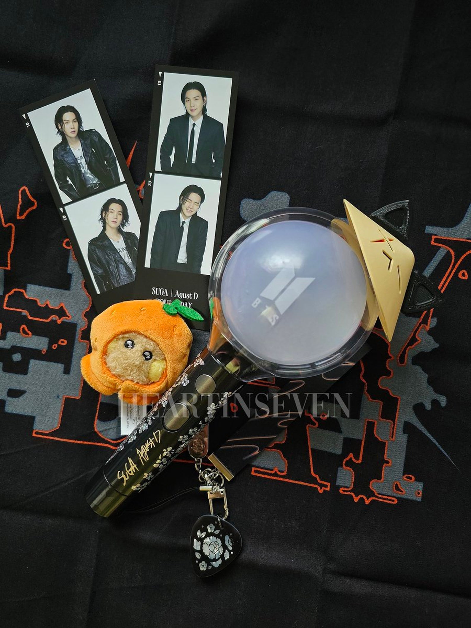 BTS Suga Agust D Yoongi D-DAY Mic Army Bomb Decals Skin Wrap Stickers ...