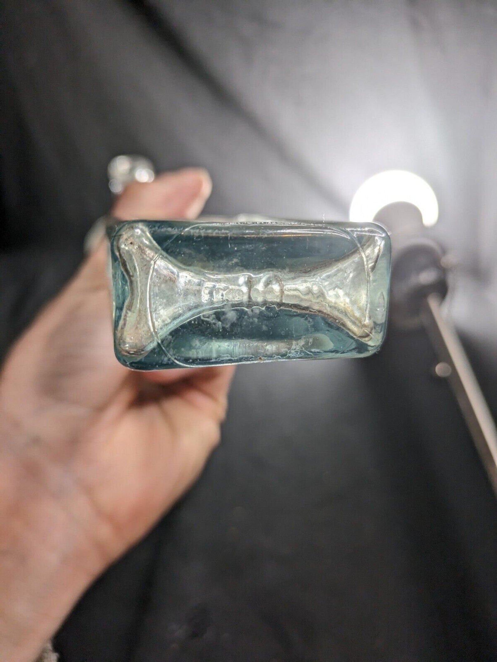 3x Charles H. Fletcher's Castoria Medical Bottle Clear Glass 2"l X 1"w ...