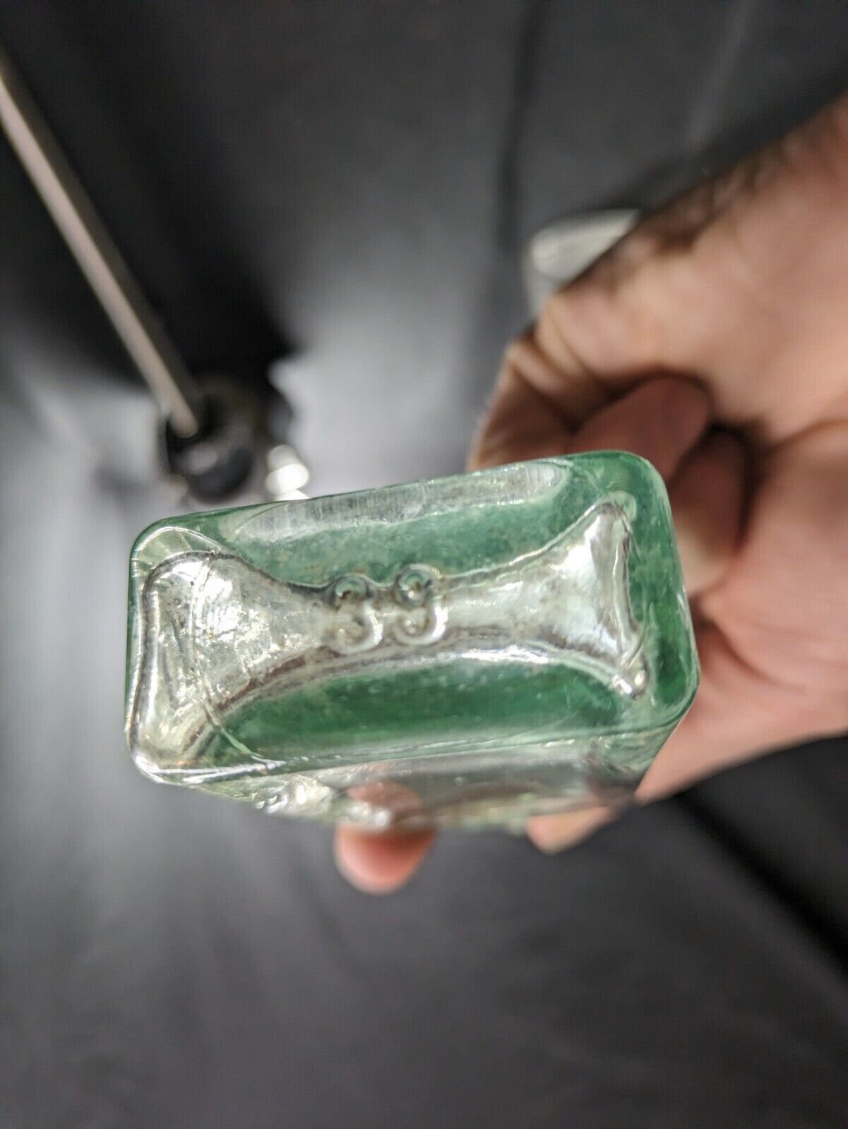 3x Charles H. Fletcher's Castoria Medical Bottle Clear Glass 2"l X 1"w ...