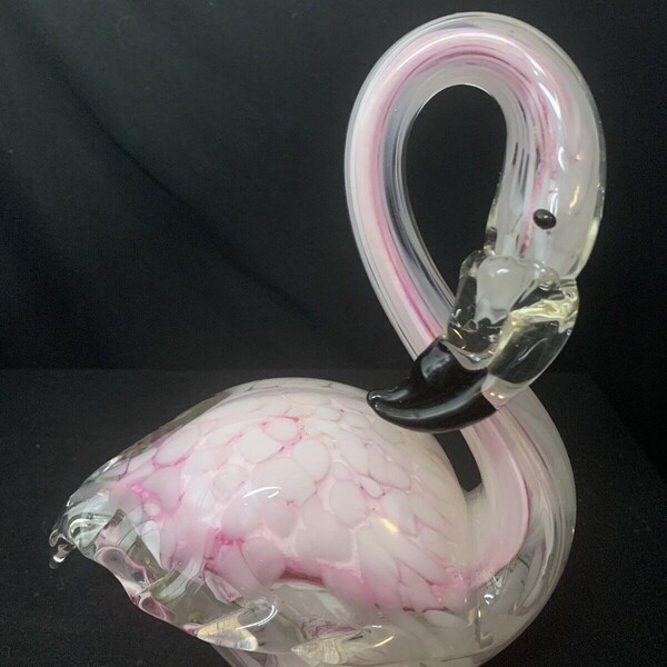 Flamingo Glass Art - Etsy