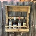 Alcohol Rack | Bar Shelf | Whiskey Shelf | Alcohol Shelf | Pallet Wood ...