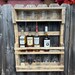 Alcohol Rack | Bar Shelf | Whiskey Shelf | Alcohol Shelf | Pallet Wood ...