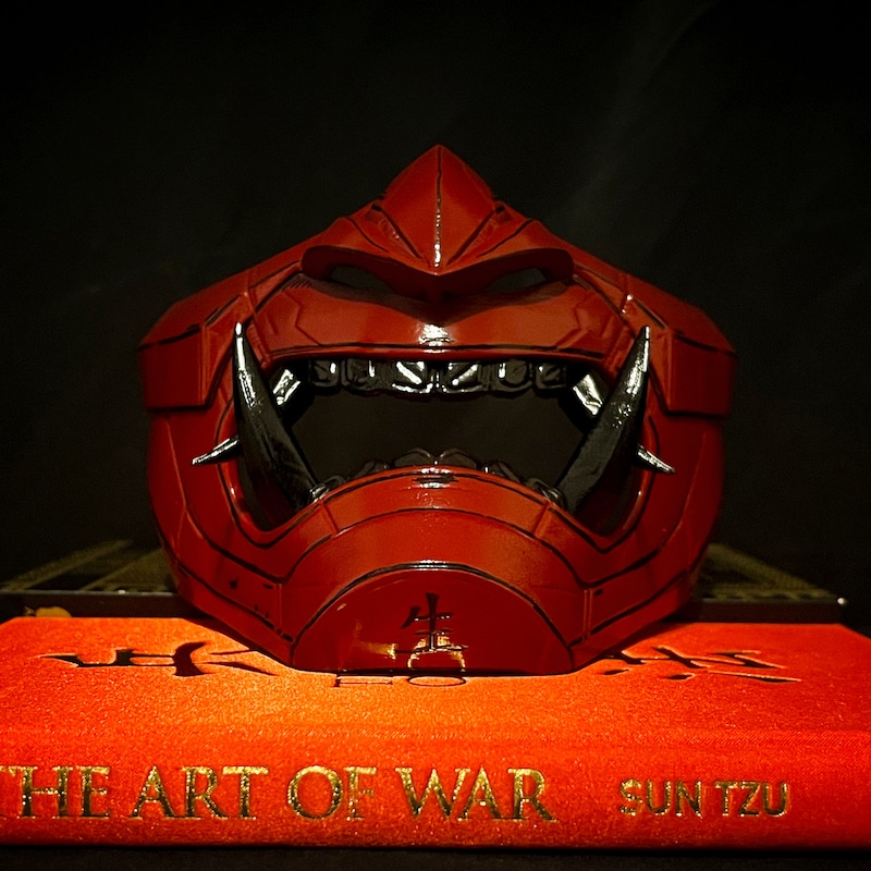 Oni Face Mask - Etsy