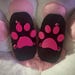 Kawaii Cat Paw Print Japanese Clogs Geta Sandals - Etsy