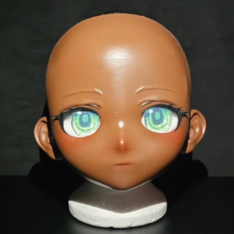 Kigurumi Anime Cosplay Mask and Head With Detachable Face - Etsy