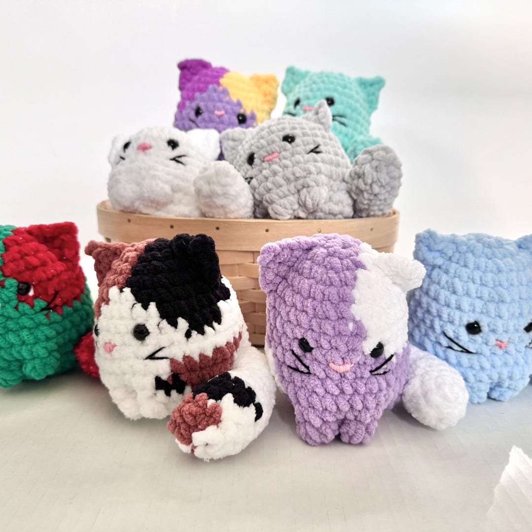 Crochet Floof Cat: Super Soft Plush Toy - Etsy