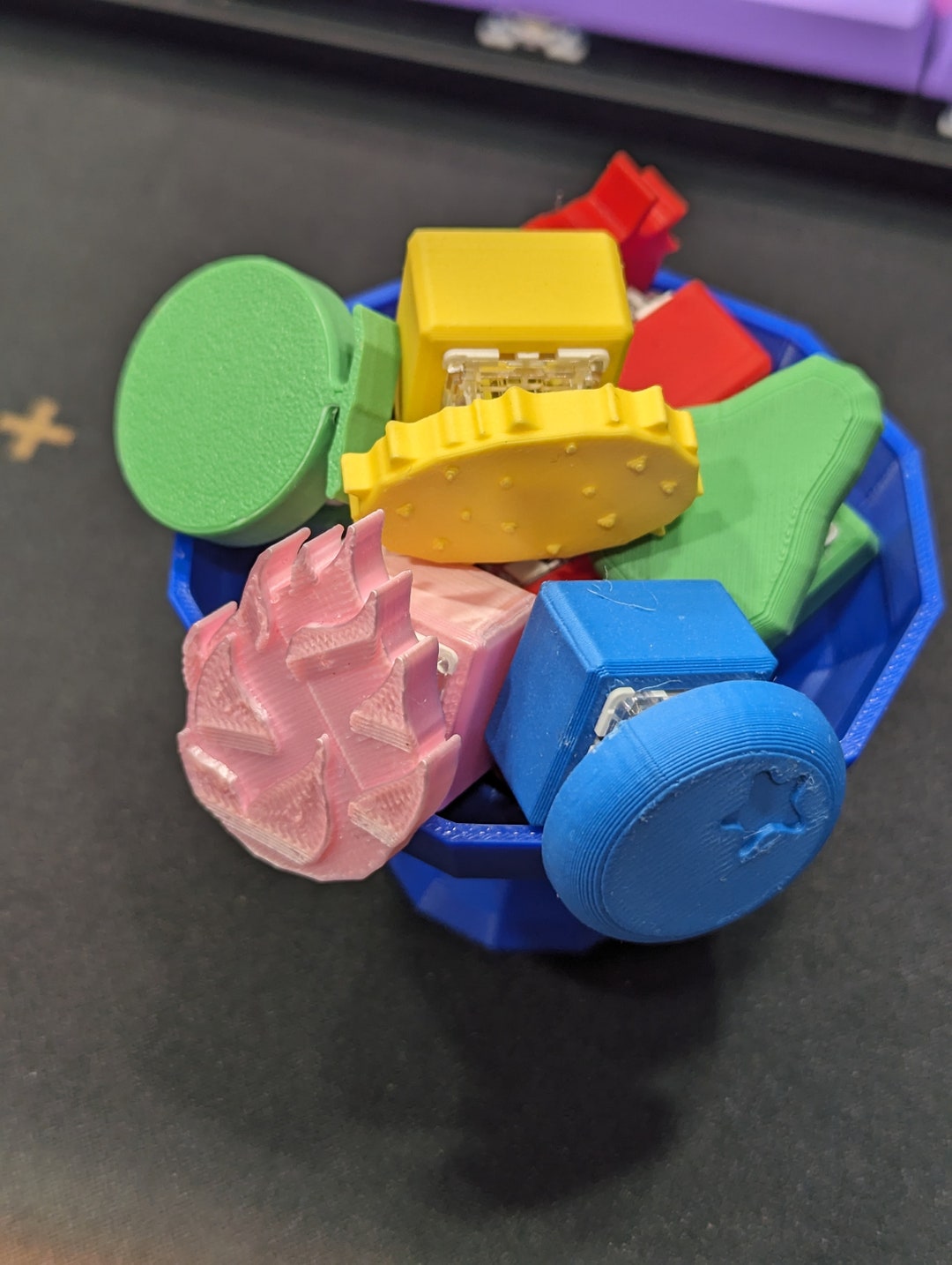 Fruit Mountain Fruit Fidgets and Fruit Bowl | Desk Toys - Etsy