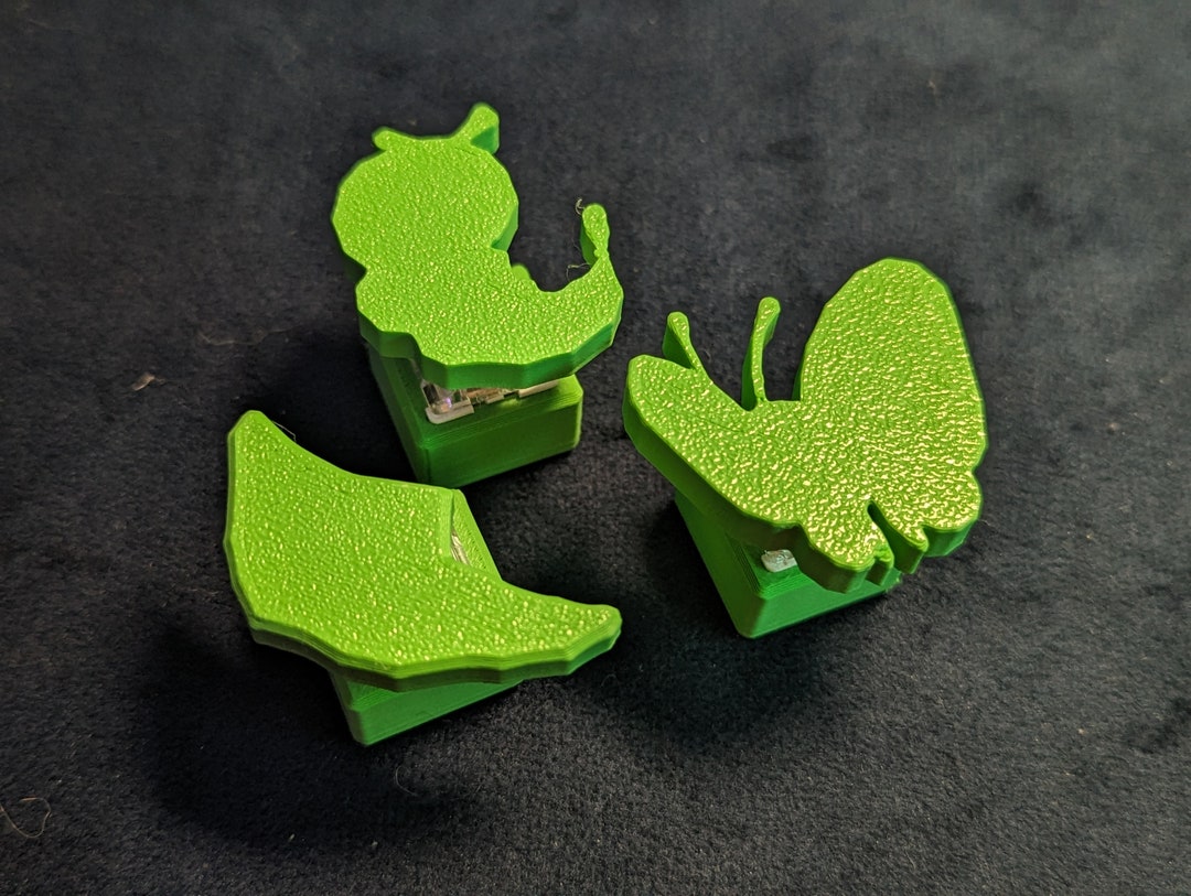 Caterpie Evolution Line Pokemon Fidget Toys Gift Box Matte Green - Etsy