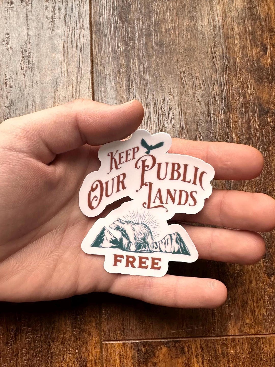 Protect Our Public Lands Sticker, Vinyl Waterproof Sticker ...
