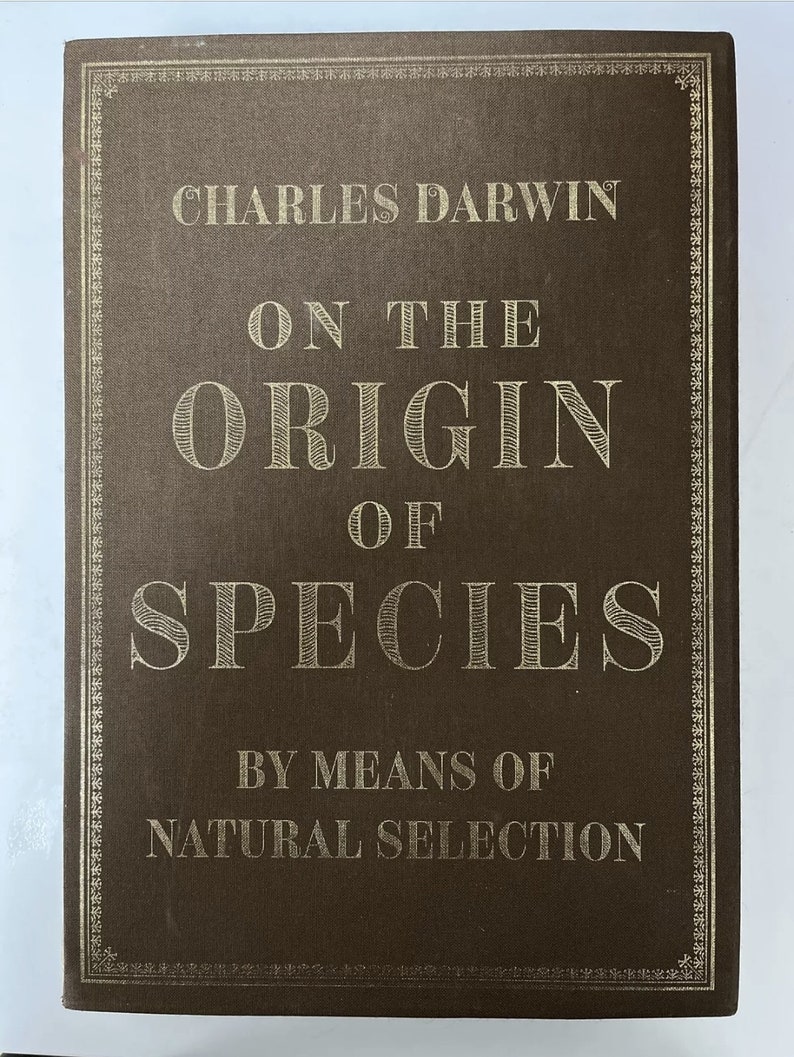 The Origin of Species Charles Darwin 1859 First American Edition PDF - Etsy