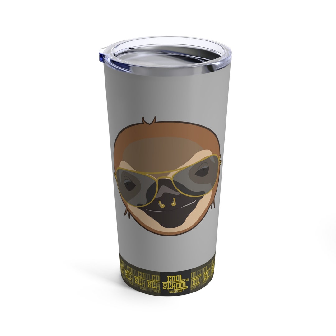 Cool Sloth Tumbler 20oz - Etsy