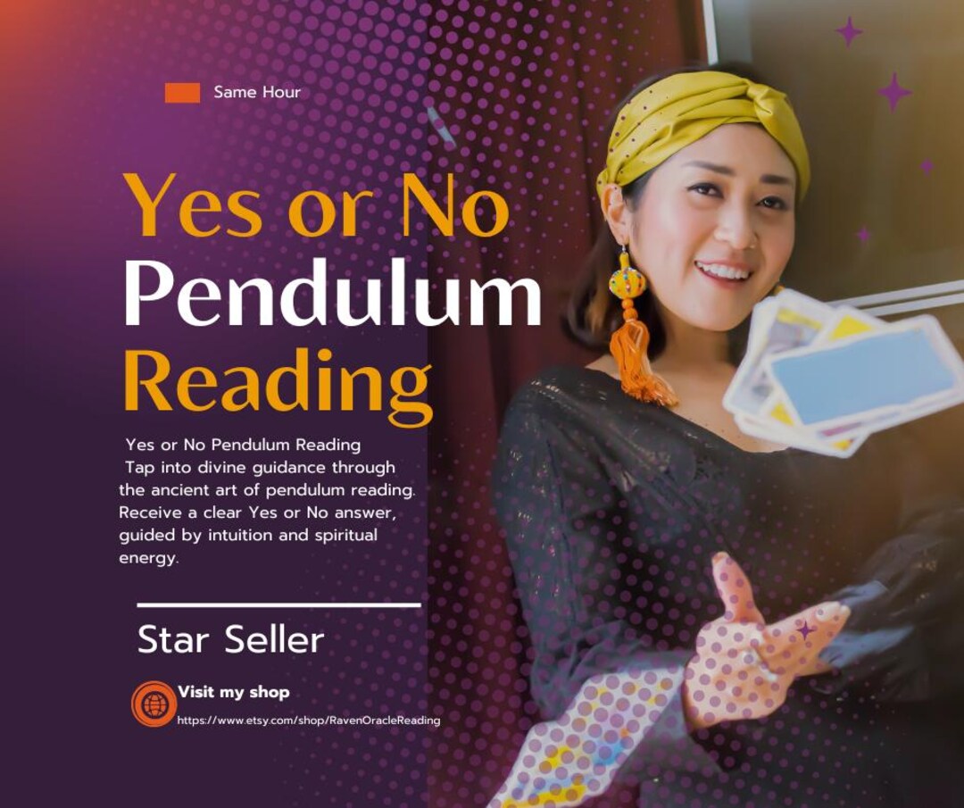 Yes or No Pendulum Reading: Fast, Accurate Guidance - Etsy