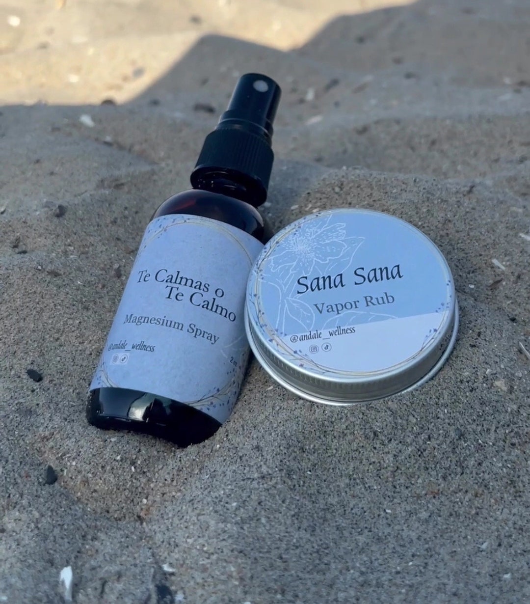 Mind & Body Wellness Kit. Magnesium Mist + Vapor Rub - Etsy