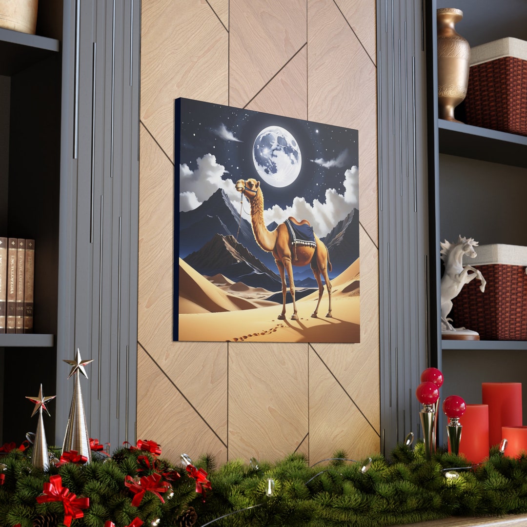 Oasis Bound Canvas for Minimalist Travelers Hikers Nomads and Mountain ...