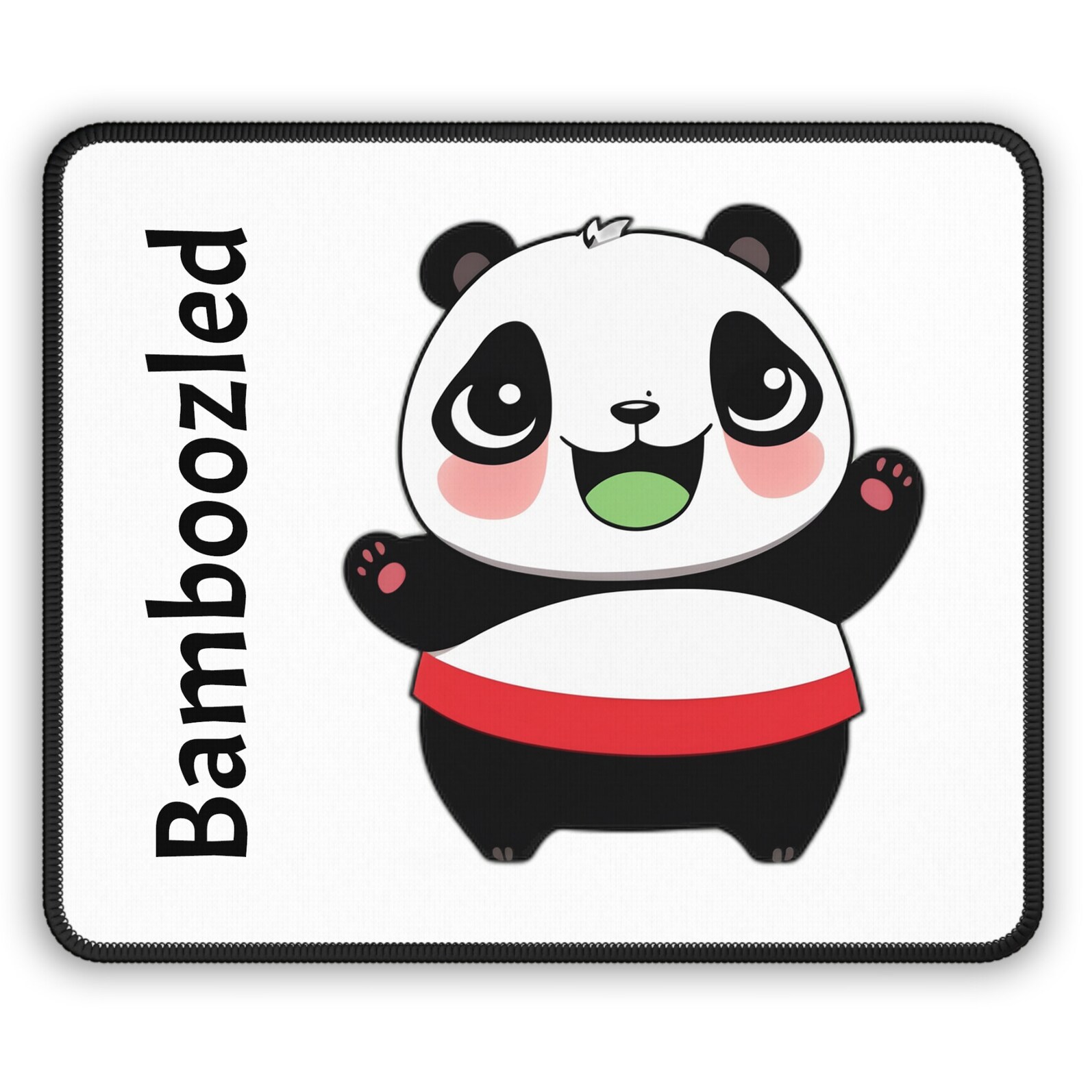 Bamboozled Panda! - Gaming Mouse Pad for Fans of Anime Cartoons Pandas ...