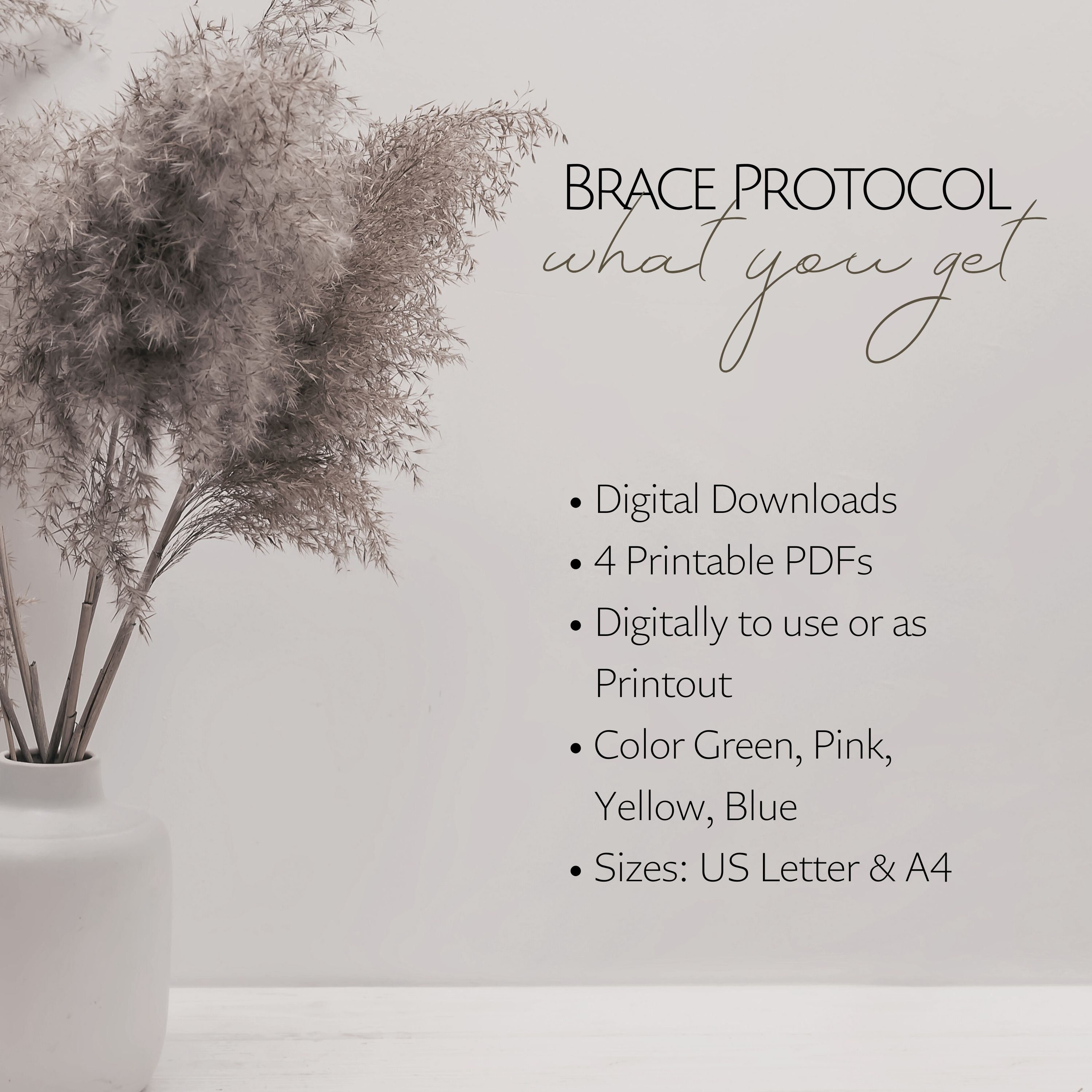 Scoliosis Back Brace Wearing Protocol, Weekly Tracking Journal, Spine ...