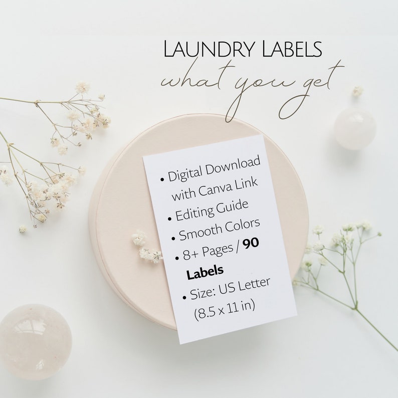 Laundry Service Labels Templates, Professional Editable Shop Label ...