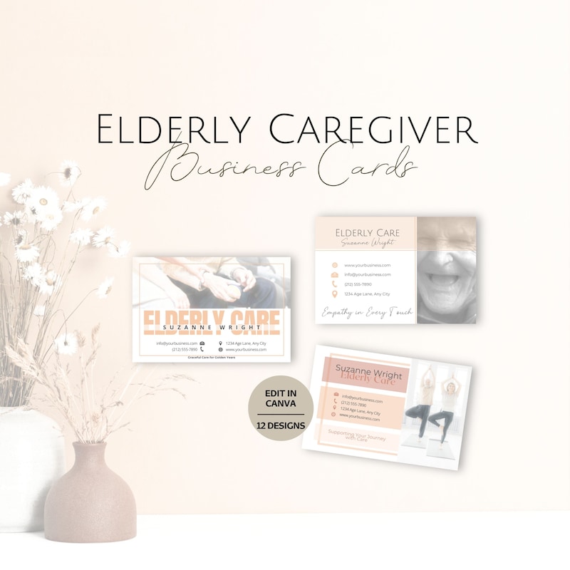 Home Care Business Cards - Etsy