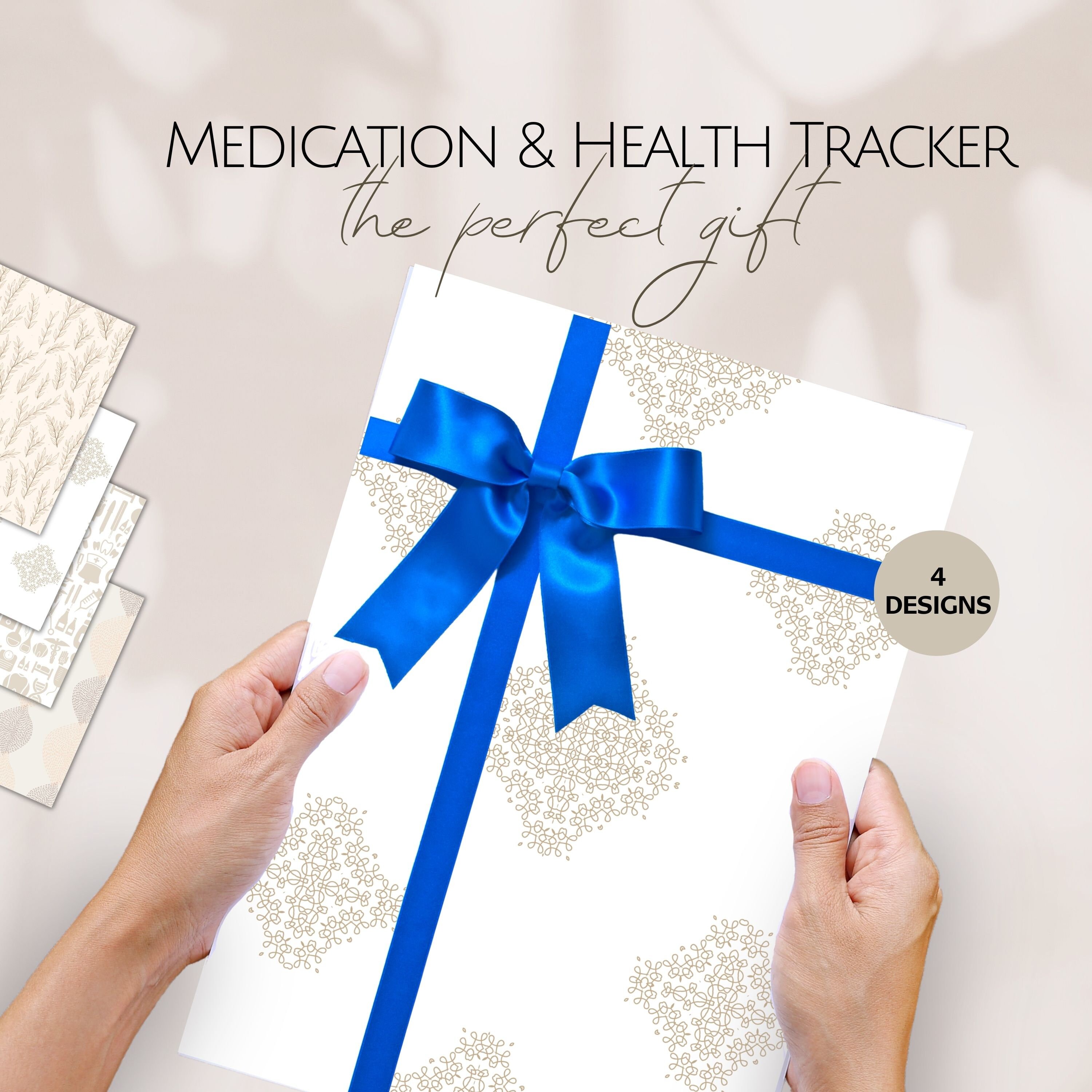 Medication Health Tracker, Printable Birthday Gift, Vaccination ...