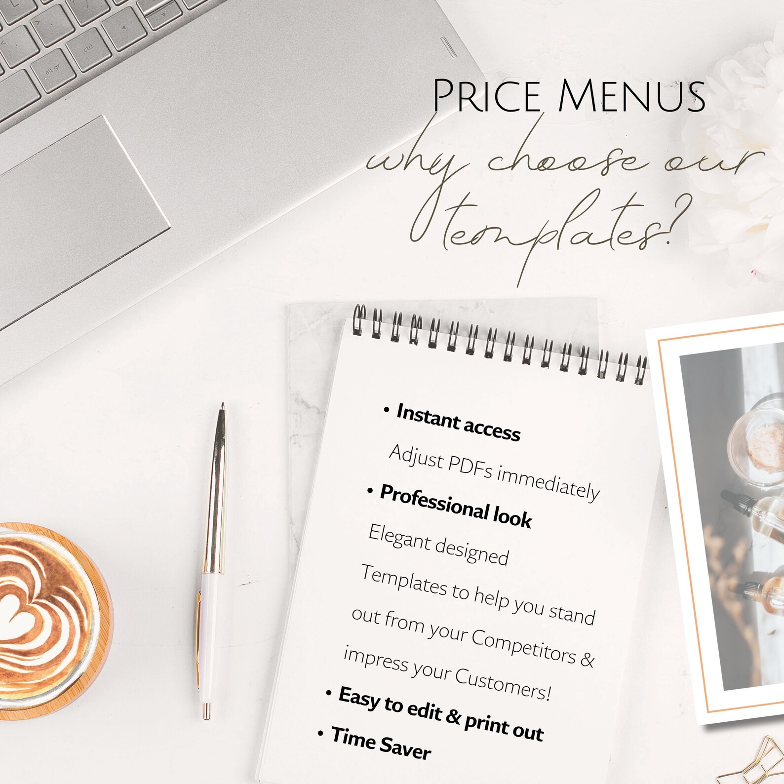 Esthetician Price List, Pricing Menu Templates, Beauty Salon ...