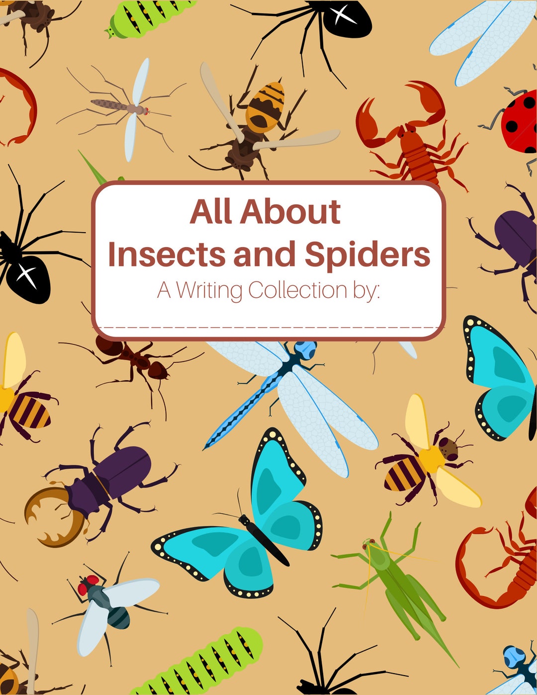 All About Insects and Spiders Journal Prompt Pages - Etsy