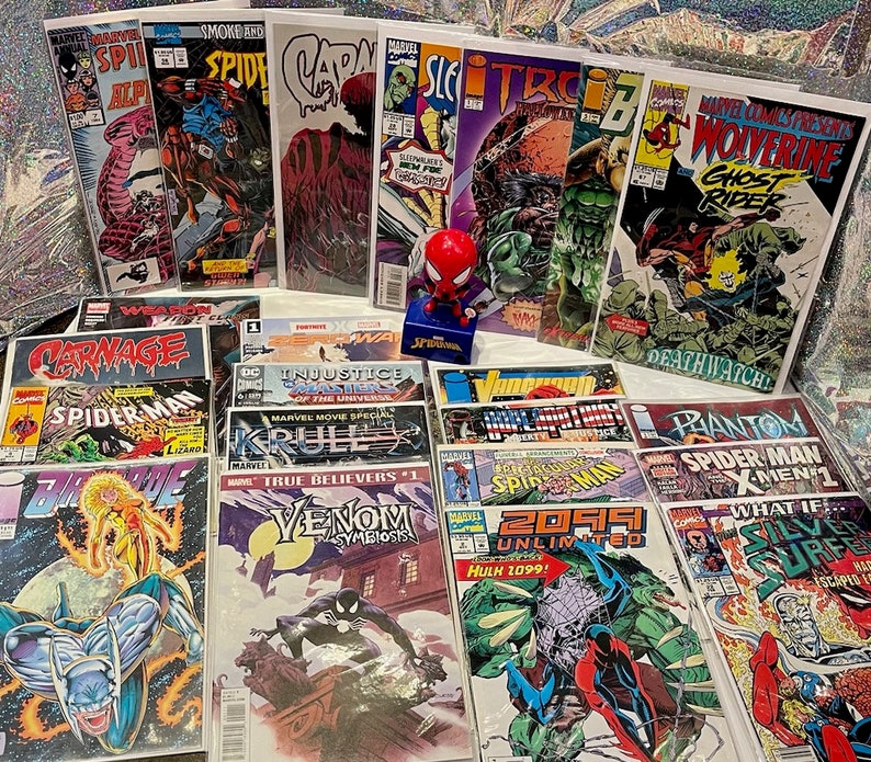 Mystery Comic Book Pack - Random Mixed Lots - You Pick Amount Grab Bags ...