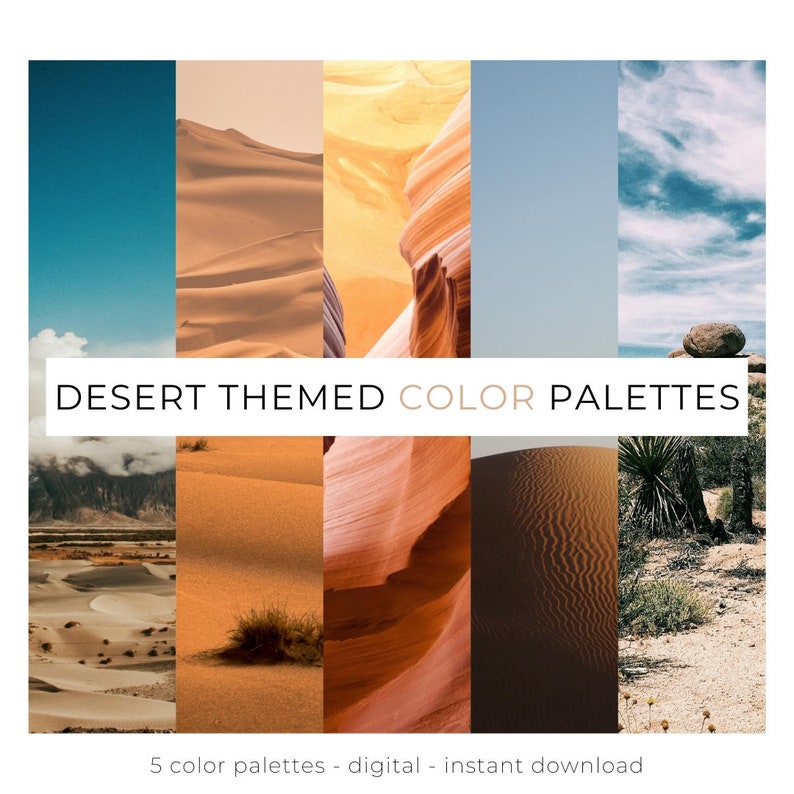 5 Ocean Themed Color Palettes, Instant Download - Etsy UK