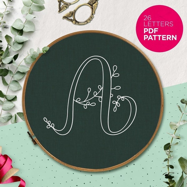 Hand Embroidery Pdf - Etsy