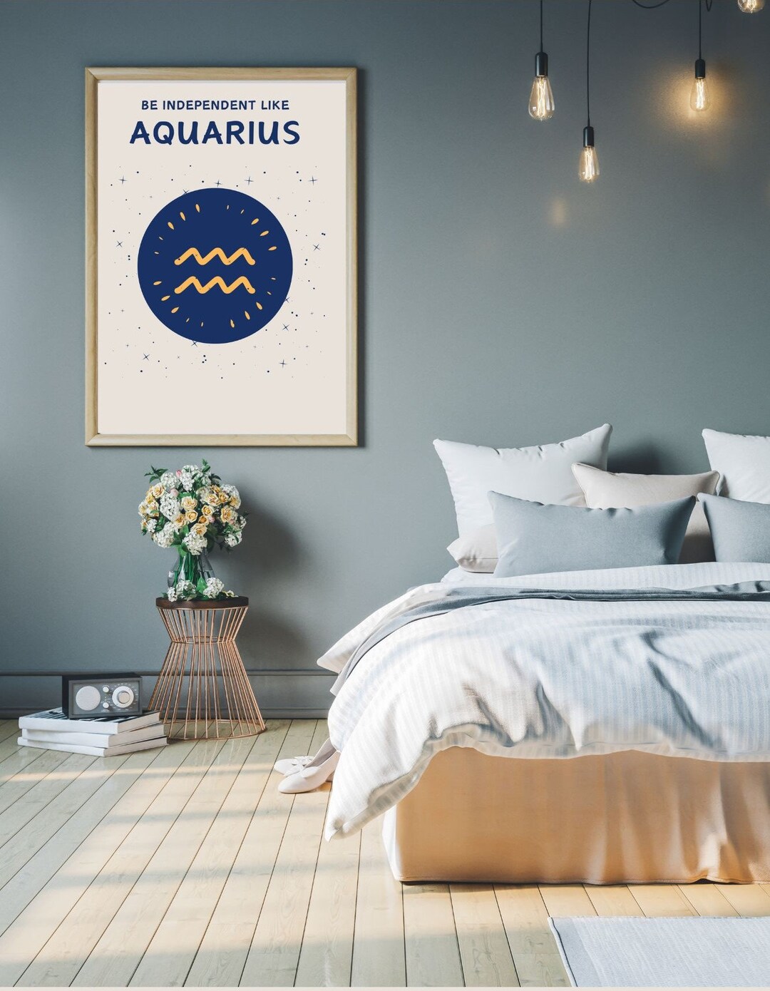 Zodiac Signs' Wall Frame Capricorn - Etsy