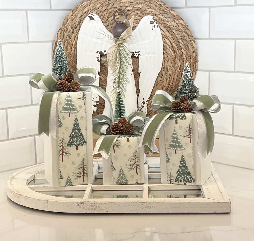 Forest Decorations Woodland Decor Cozy Winter Forest Art Gift for Mom ...