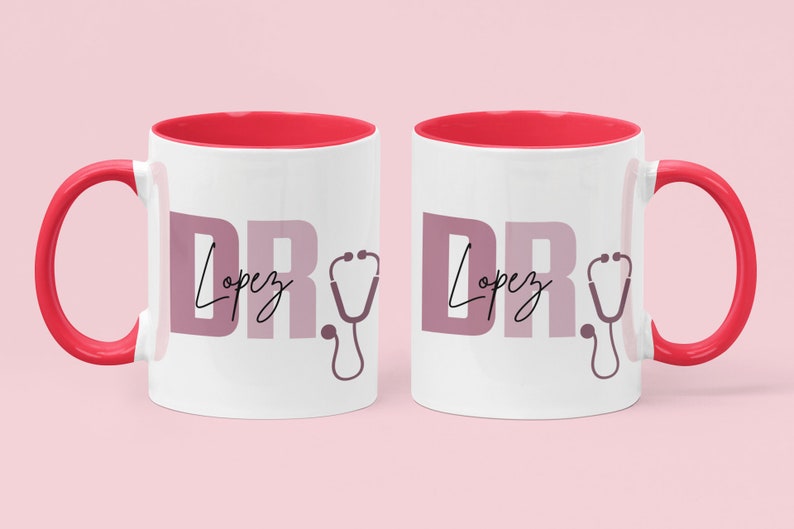 Personalized Doctor Name Coffee Mug Customized for Dr Gift for ...