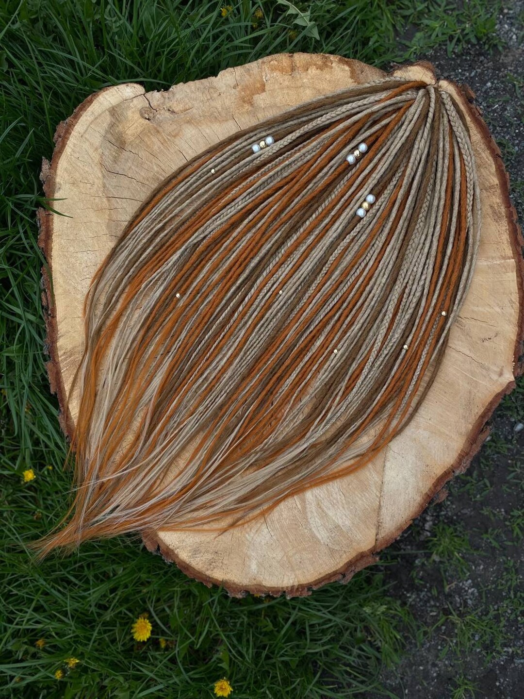 Crochet Dreadlocks and Braids Blonde, Brown and Reddish/cooper. Dreads ...