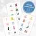 Wardrobe Labels Children, Organize Childrens Clothing, Montessori ...