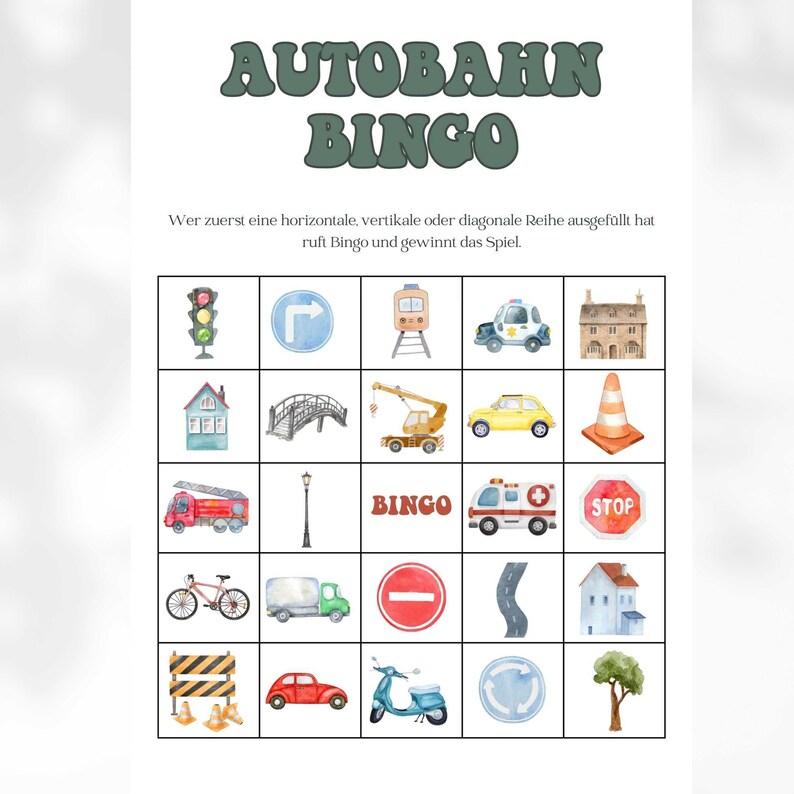 Road Trip Bingo, Road Trip Activity, Road Trip Games, Road Trip ...