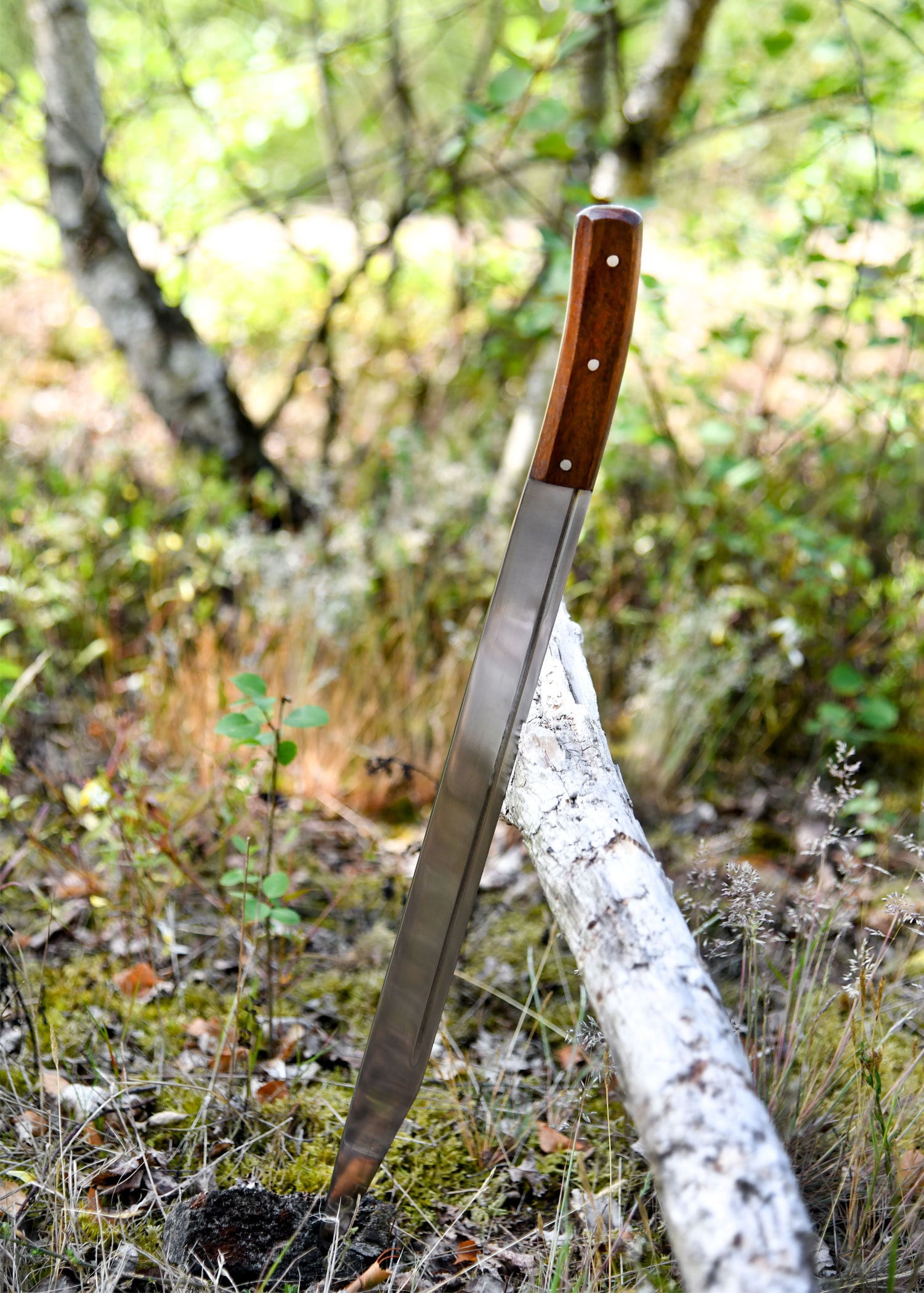 Sax Dagger, Seax, Battle-ready, With Suede Leather Scabbard, Viking ...