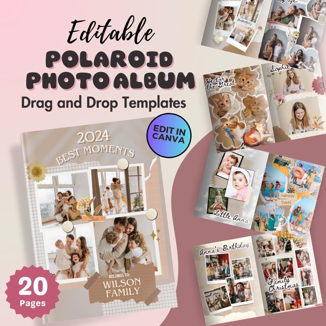 Digital Photo Album, Polaroid Annual Family Album, Digital Magazine ...