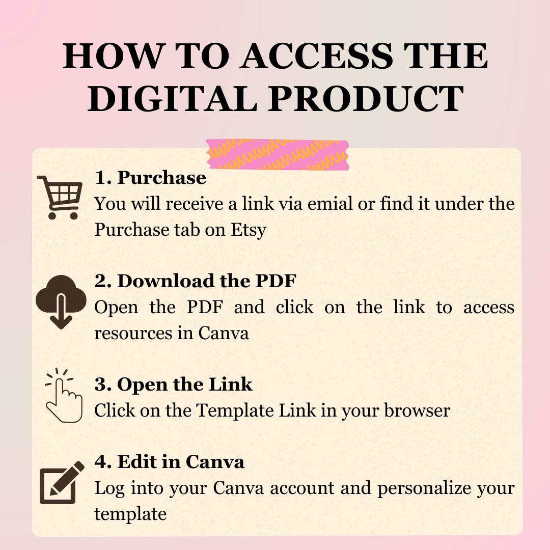 Rush ID and Passport Photo Canva Frame Templates, Editable Photo ...