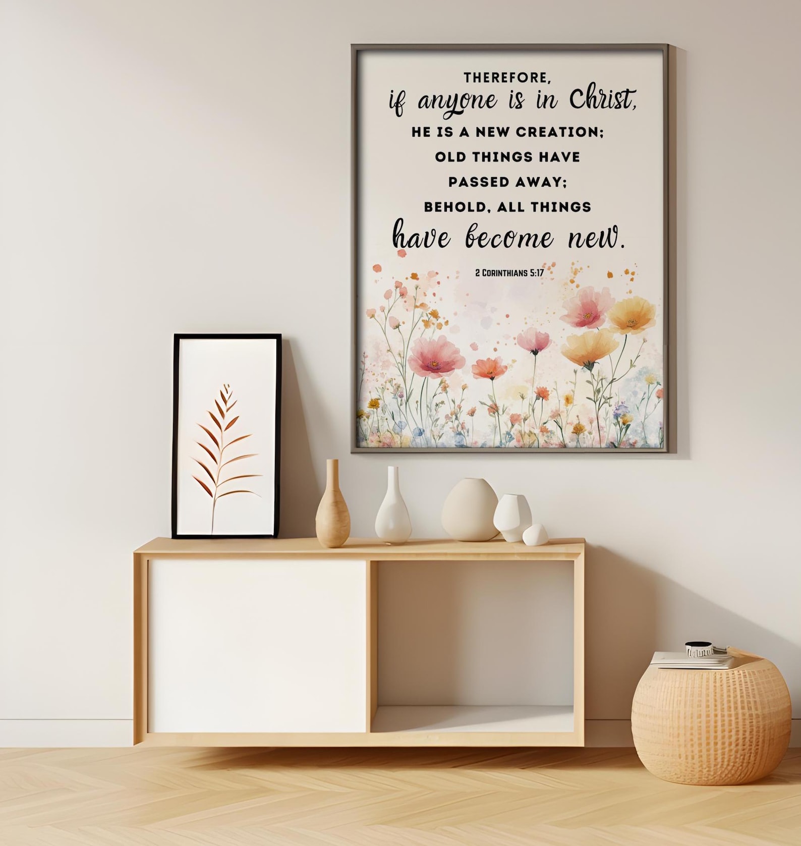 2 Corinthians 5:17 Print, If Anyone is in Christ, He is a New Creation ...