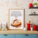 I Am the Bread of Life Printable, John 6:35 Print, Bible Verse Wall Art ...