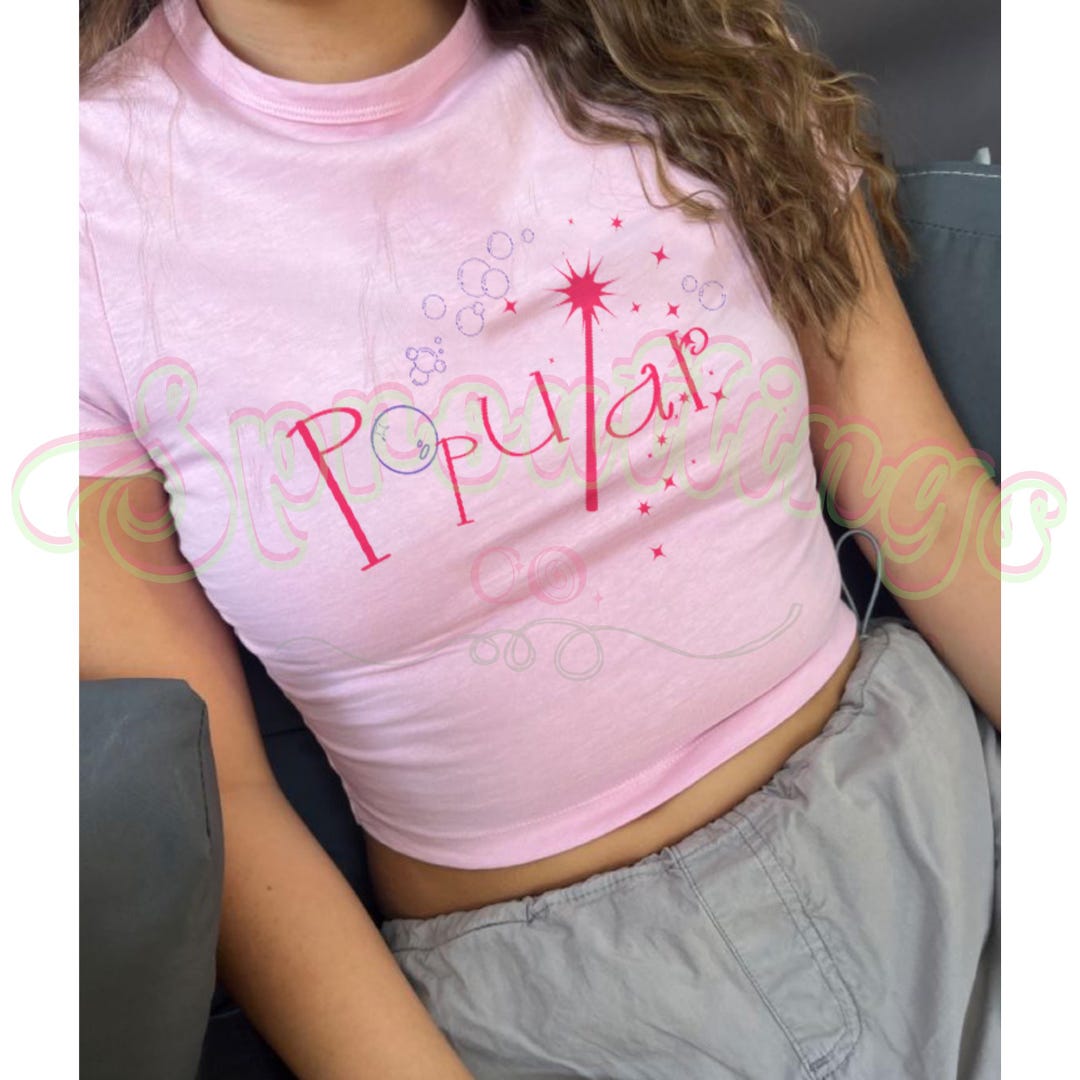 Wicked Popular Shirt Wizard of Oz Merch Glinda the Good Crop Top Glinda ...