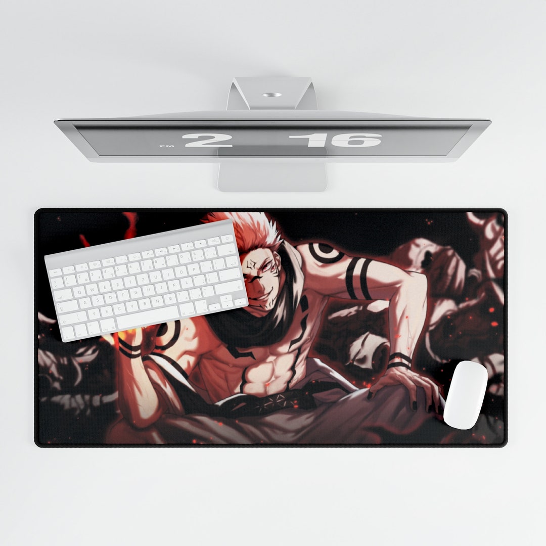Desk Mats Jujutsu Kaisen Ryomen Sukuna Anime Desk Pads Satoru Gojo ...