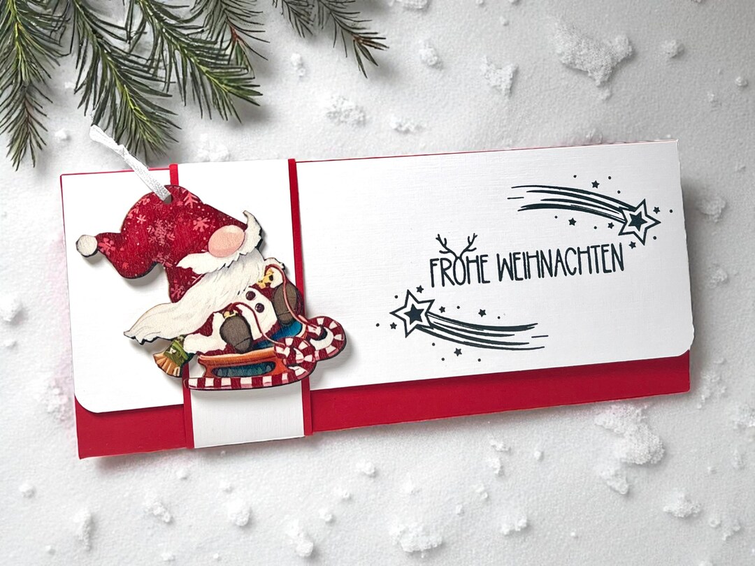 Christmas Card, Voucher Packaging, Packaging Cash Gift, Voucher ...